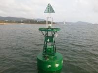 China Yellow JB1500 2.4m Diameter Deep Water Offshore Navigation Marine Mooring Buoy Iala for sale