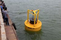 China River Buoy Inside PU Density 35kg/Cub for Marine Water Monitoring and Navigation for sale