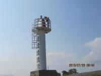 China JB1500 Marine Navigation Mark Cardinal Buoy Sea Light Beacon/Tower with 1200mm Dia for sale