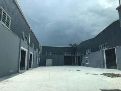 China Directly Sell Modern Design Light Large Space Metal Steel Frame Structure Warehouse for sale