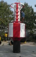 China GPS Locater Marine Grade Navigation Buoy Dia 1200mm for Sailing Safety Marker Floats for sale