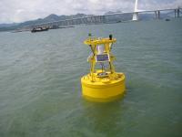 China Dia 1200mm Customized Sea Marker Buoy Plastic Marine Navigation Buoys with Solar Light for sale
