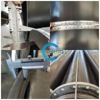 China Flanged PE100 PEAD HDPE Poly PE HD Pipe in White Color for Water System 630mm Pn8 Pn10 SDR 17 for sale