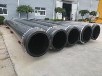 China Steel Flanges Connection DN560 UV Resistant Anti-Wear Dredge Pipeline for Sand Dredging for sale