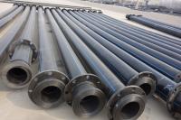 China Steel Flanges Connection DN560 UV Resistant Anti-Wear Dredge Pipeline for Sand Dredging for sale