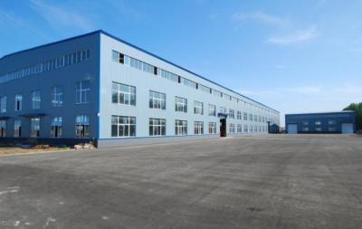 China Connection Form Bolt Connection Prefabricated Warehouse Prefab Metal Shed Frame Part for sale