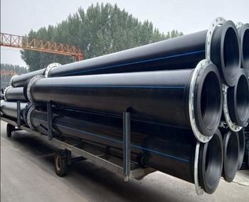 China Steel Flanges Connection for ISO 16inch DN400 HDPE Pipeline in Water Supply and Dredge for sale