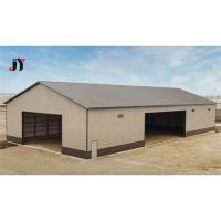 China Easy Assembly Double Slope Warehouse Construction with GB Standard and Strength Steel for sale