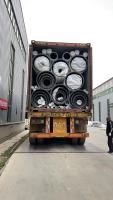 China Steel Flanges Connection High Density Polethylene HDPE Pipe for Sand/Slurry Discharging for sale
