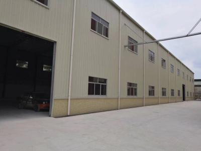 China 50m2 Steel Prefab Construction Warehouse for and Quick Installation 50 Year Life Span for sale