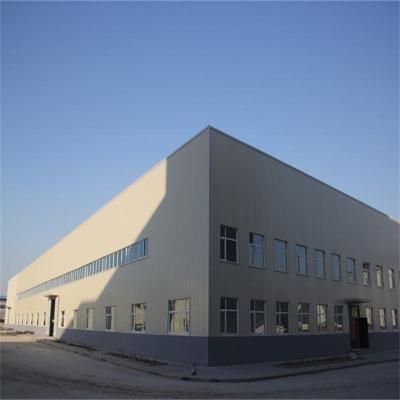 China Strength Steel Sandwich Panels for Two Story Steel Frame Structure Workshop Warehouse for sale
