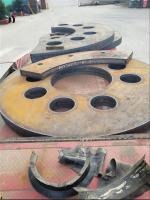 China JY78 Steel Column Flame Cutting Mild Carbon Steel Plate Cutting Parts for Mechanical for sale