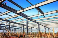 China Metal Frame Structure Prefabricated Warehouse Steel Structure Building with Wall Stud for sale