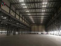 China 50-Year Life Span Fast Prefabricated Workshop Halls Construction with Steel Metal Frame for sale