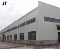 China 50-Year Life Span Fast Prefabricated Workshop Halls Construction with Steel Metal Frame for sale