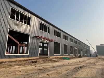 China Strength Steel Commercial Prefab Warehouse with 50-Year Life Span by Senwang Metal for sale