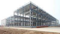 China Strength Steel Commercial Prefab Warehouse with 50-Year Life Span by Senwang Metal for sale