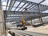 China Strength Steel Commercial Prefab Warehouse with 50-Year Life Span by Senwang Metal for sale