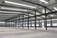 China Detachable Light Heavy Gauge Steel Frame Car Showroom Structure Wall Partition Steel Warehouse for sale