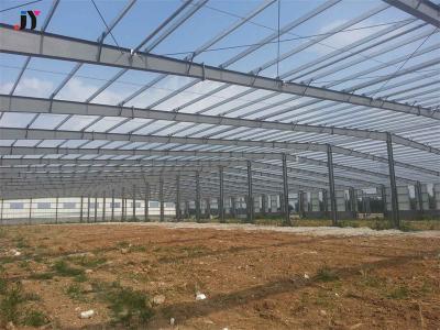 China Prefabricated Steel Structure Warehouse Building with Q235 Carbon Structural Steel for sale