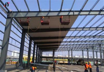 China JY358 Industrial Building Prefabricated Steel Structure Warehouse with Bolt Connection for sale