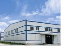 China Environment Protection Large-Span Painted Steel Structure Prefab Workshop Warehouse for sale