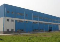 China Prefabricated Steel Structure Warehouse with H-Section Steel Member and Column for sale
