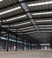 China 50 Years Life Span Metal Structure Buildings Workshop Hangar with Steel Column Member for sale