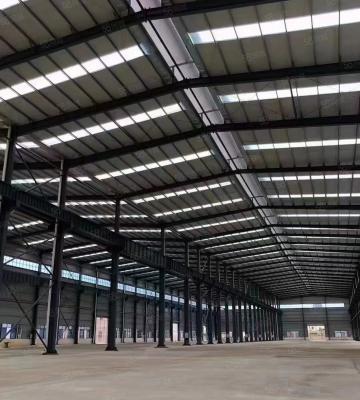 China 50 Years Life Span Metal Structure Buildings Workshop Hangar with Steel Column Member for sale