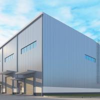 China Light Steel Building Warehouse Frames Design Metal Building with After-sales Service for sale