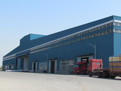 China GB Standard Steel Column Steel Construction Prefabricated Light Steel Frame Warehouse for sale