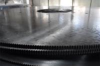 China 1800mm x 14mm 45Mn2V Hollow Ground Hot Saw Blade for Hot Cutting Line for sale