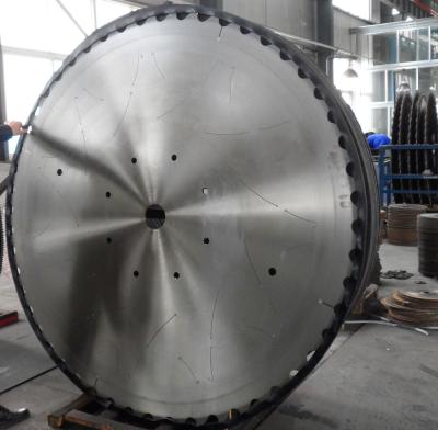 China EF TCT Circular Saw Blade 75Cr1 Carbide Tips for Nonferrous Metal Cutting 540mm for sale