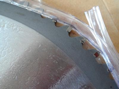 China TCT Carbide Circular Saw Blade for Metal Cutting CrV Steel Body 660mm 80mm Arbor for sale