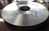 China 1600-2400mm Tapered Ground Hot Saw Blade for H Beam Round Bar Pipe Tube Cutting for sale