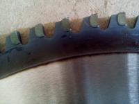 China Disposable Cermet Tipped Cold Saw Blade 250mm for Solid Bar Tube and Pipe Cutting for sale