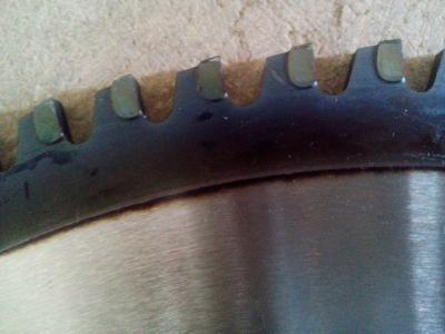 China Disposable Cermet Tipped Cold Saw Blade 250mm for Solid Bar Tube and Pipe Cutting for sale