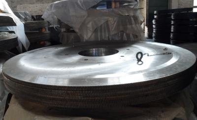 China 1800mm x 12mm Hot Saw Blade for Beam Cutting 45Mn2V Steel 50-55HRC for sale