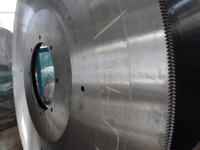 China 2100mm Hot Saw Blade for Hot Rolled Beams 45Mn2V Steel 50-55HRC for sale