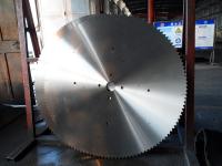 China TCT Carbide Tipped Circular Saw Blade 75Cr1 Steel Core for Steel Profile Cutting 540mm-2200mm for sale