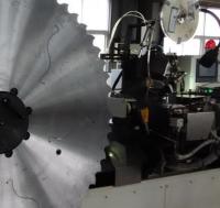 China Tungsten Carbide Tipped Circular Saw Blade 80CrV2 Steel Core for Aluminum Cutting 540mm for sale