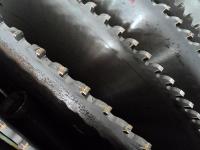 China Effemax 80CrV2 Tungsten Carbide Tipped Saw Blade 700mm 90 Teeth Rail Cutting Tool for sale