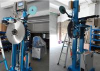 China 2200mm Diamond Saw Blade Automatic Segments Brazing Machine 220V HMI Touch Screen for sale