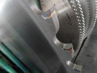 China Aluminum Cutting TCT Saw Blade 710mm 90 Teeth 8CrV Body for Non-Ferrous Metal for sale