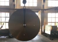 China High Frequency Welding U Slot Diamond Saw Blank 684-2982mm 75Cr1 Steel Core for sale