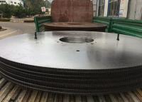China Tapered Alloy Steel Hot Saw Blade 800-2500mm for H Beam Round Bar Pipe Cutting Above 750°C for sale