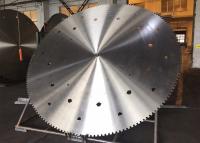 China 75Cr1 Steel Diamond Saw Blank 530-3500mm High Hardness Circular Blade for Stone Cutting for sale