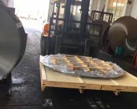 China 75Cr1 Steel Diamond Saw Blank 530-3500mm High Hardness Circular Blade for Stone Cutting for sale