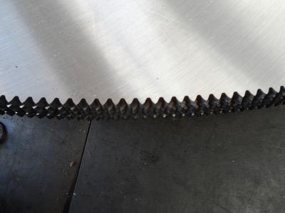 China 45Mn2V Hollow Ground Hot Saw Blade 800-2500mm for H Beam Steel Cutting for sale