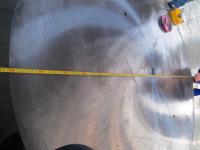 China Large Tapered Hot Cut Saw Blade 800-2500mm for H Beam Round Bar Cutting Over 750°C for sale